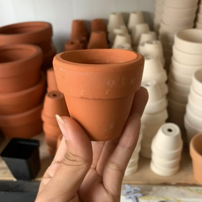 Mua Chậu đất nung 5x5cm - trồng sen đá, xương rồng mini / chậu nâu đất ...