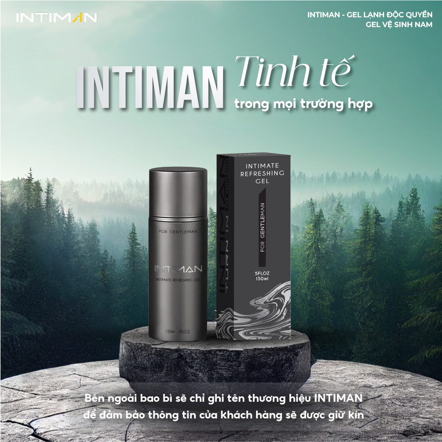 Mua Dung Dịch Vệ Sinh Nam INTIMAN Bản TURN IN 150ml Công thức GEL LẠNH ...