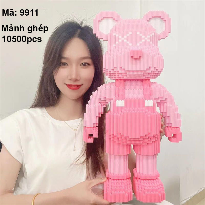 Mua Mô hình lắp ráp lego gấu bearbrick jinx 55cm XINZ đồ chơi lắp ráp ...
