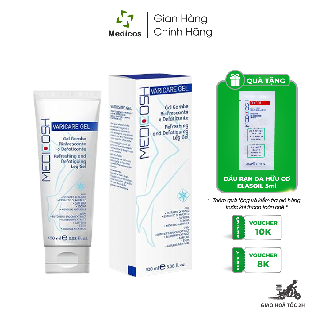 Mua Kem Giãn Tĩnh Mạch Medicosh Varicare Gel Hiệu Quả Số 1 Tại Italy ...