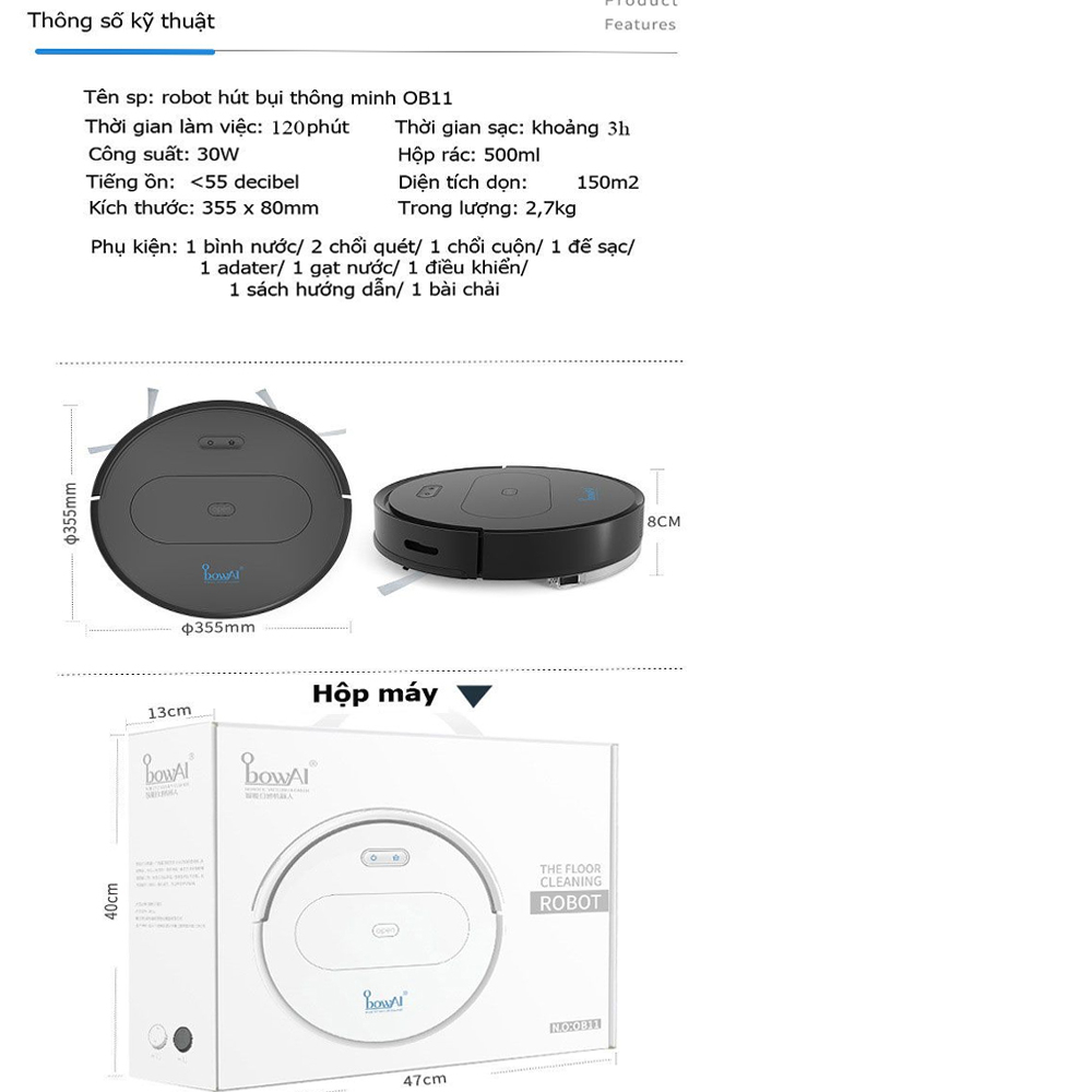 Mua Robot Hút Bụi, Robot Hut Bui - Hút Khỏe, Tự Động Sạc, Có Remote ...