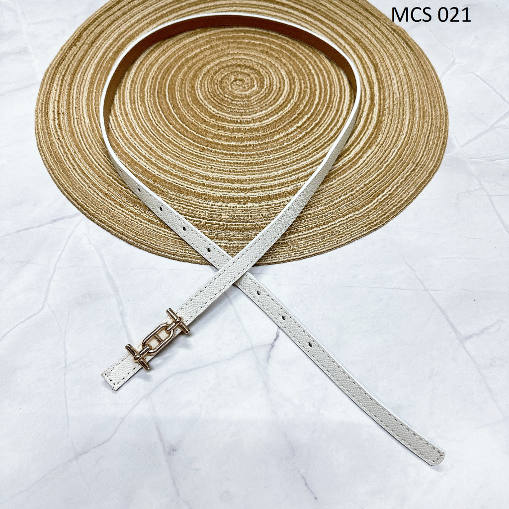 Mua MCS021 Thắt lưng nữ bản nhỏ size 1.5 cm da nhân tạo, đẹp .Dây thắt ...