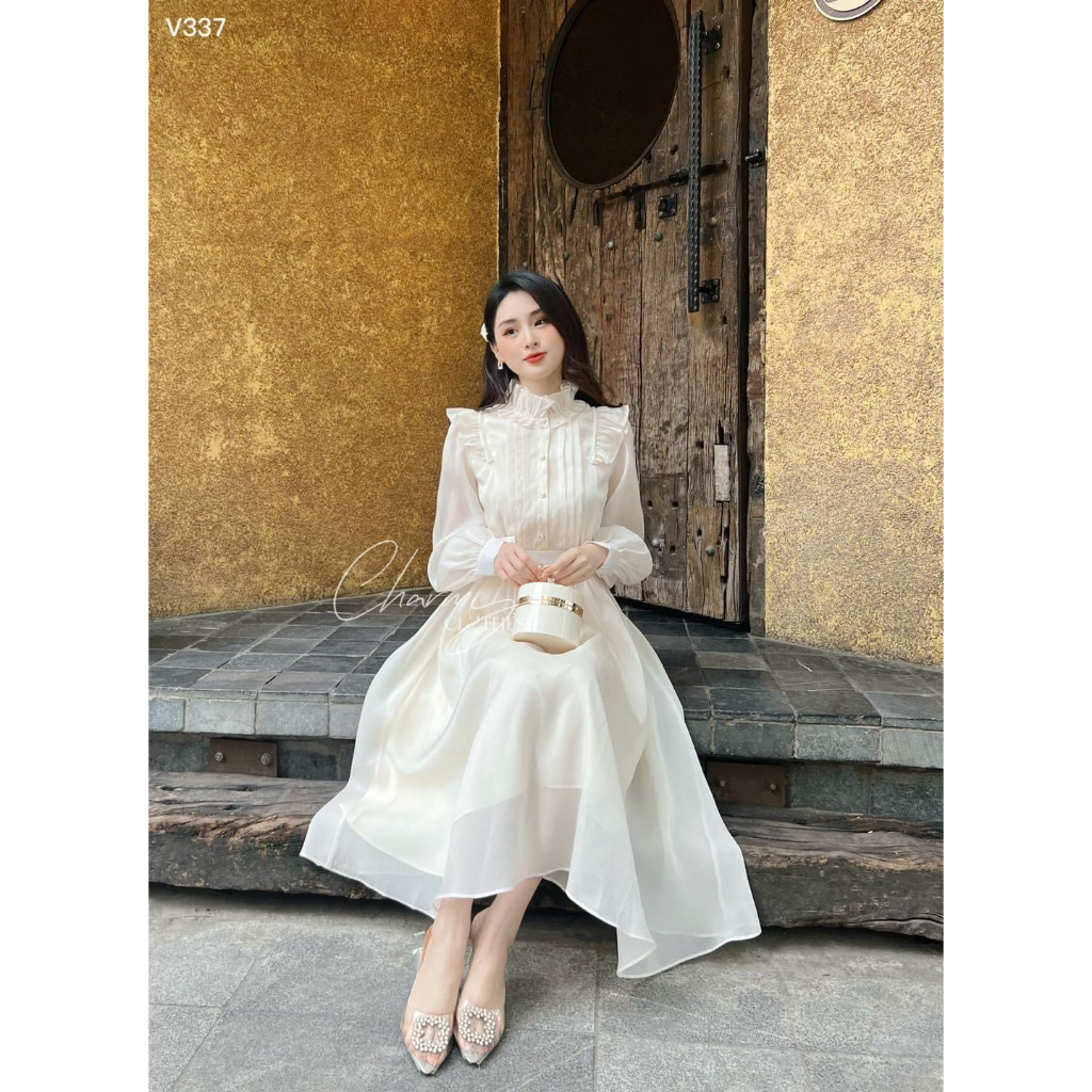 Mua Đầm Tiểu Thư Quảng Châu Chất Tơ Óng Cực Xịn - Set Váy Đầm Maxi ...