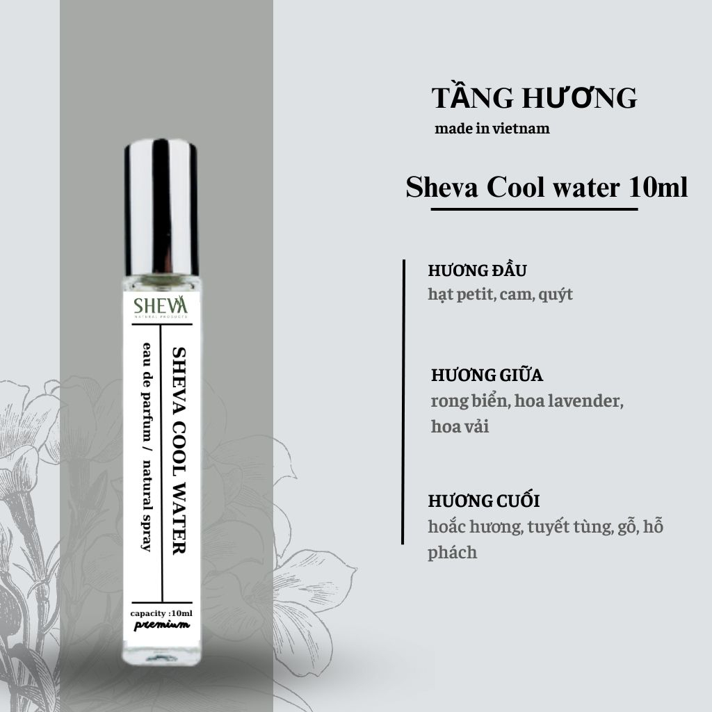 Mua Nước Hoa Nam Sheva Cool Water Nguyên Liệu Nhập Pháp Hương Thơm Mạnh ...
