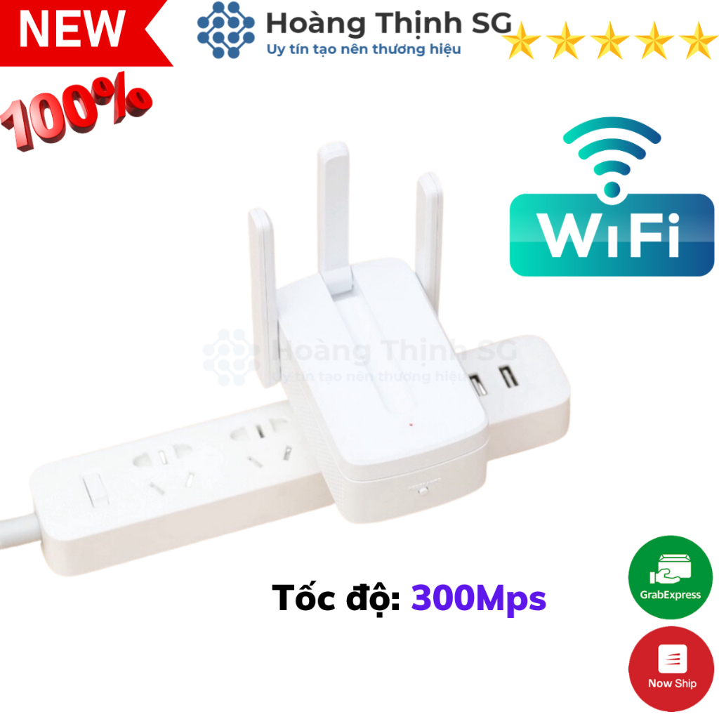Mua Bộ kích sóng wifi 3 râu Mercury (wireless 300Mbps) cực mạnh, Cục ...