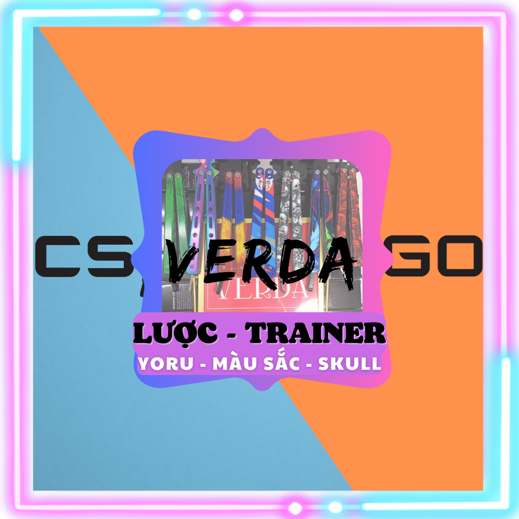 Mua Mô hình lược thép balisong CSGO Skull Yoru Valorant Đối xứng ...
