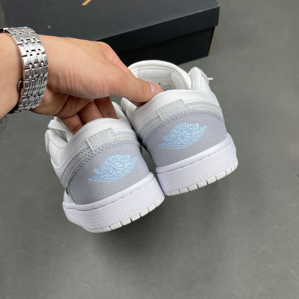 Mua Giày Jordan Low 1 Paris và Panda, JD paris cổ thấp trắng xám, JD ...