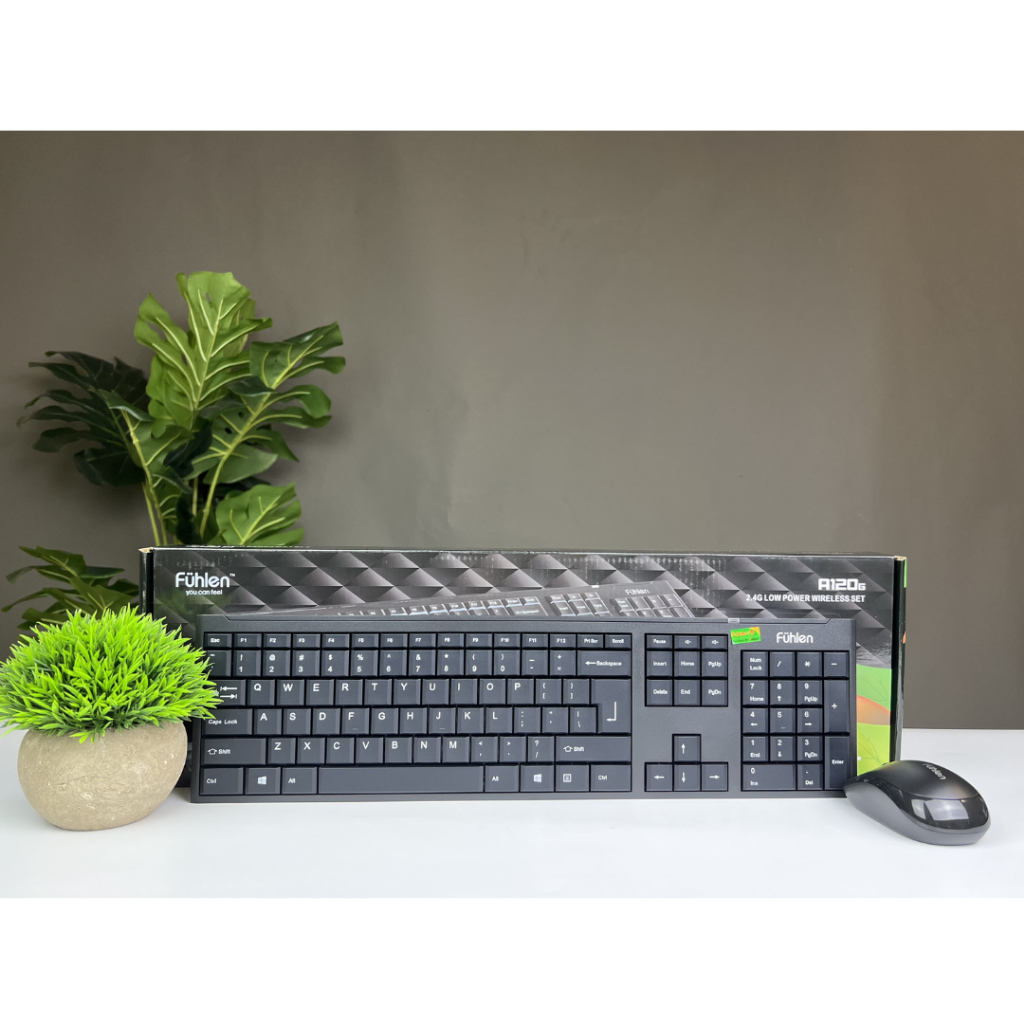 Mua Bàn phím chuột không dây Fuhlen A120G - Phím bấm êm ái, độ nhạy cao ...