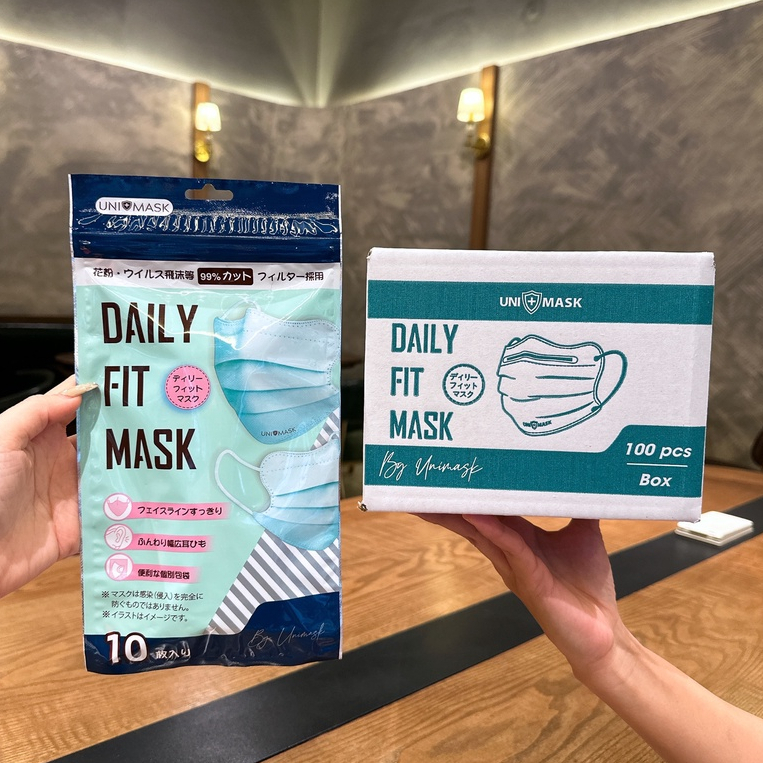 Mua Thùng 100C khẩu trang Daily Fit Mask Thương hiệu Uni mask hàng y tế ...