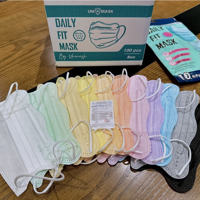 Mua Thùng 100C khẩu trang Daily Fit Mask Thương hiệu Uni mask hàng y tế ...