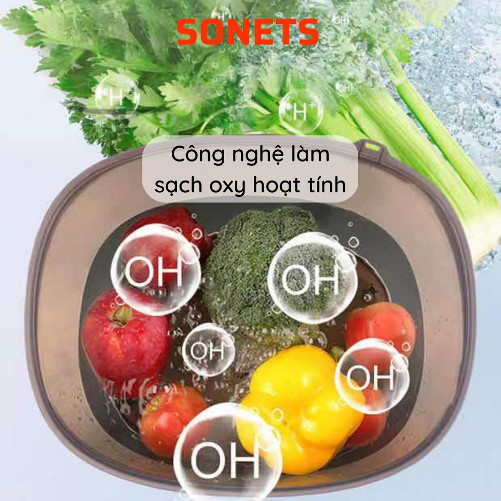 Mua Máy Rửa Rau Củ Quả, Máy Khử Khuẩn Thực Phẩm Tiệt Trùng Bằng Công ...