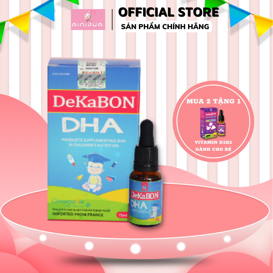 Mua DHA cho bé Dekabon 15ml bổ sung Vitamin, Vitamin DHA giúp tăng ...
