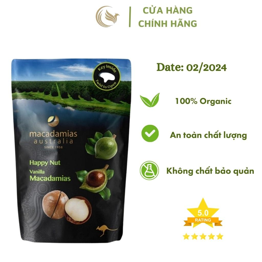 Mua Hạt Macca Úc Vanilla Happy Nut 225g Chính Hãng giá rẻ nhất | TecKi.Vn