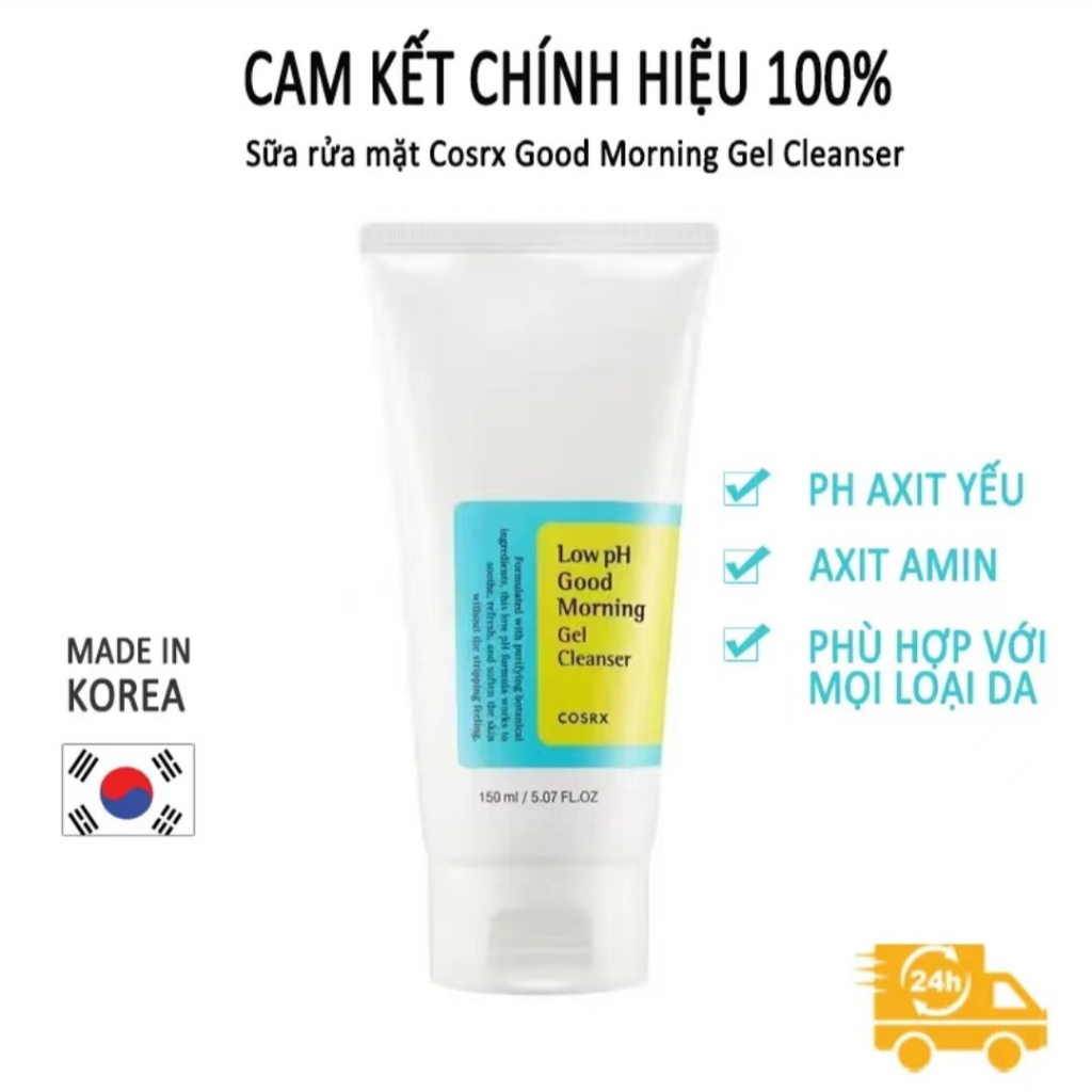 Mua Sữa Rửa Mặt Cosrx Low PH Gel Cleanser Skincare - Srm Corsx Tràm Trà ...