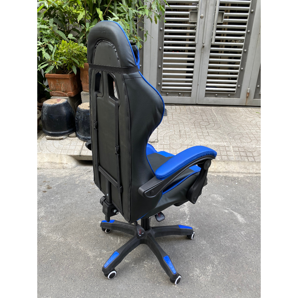 Mua Ghế Gaming ngả lưng thư giãn có chân gác nằm và gối rung massage ...