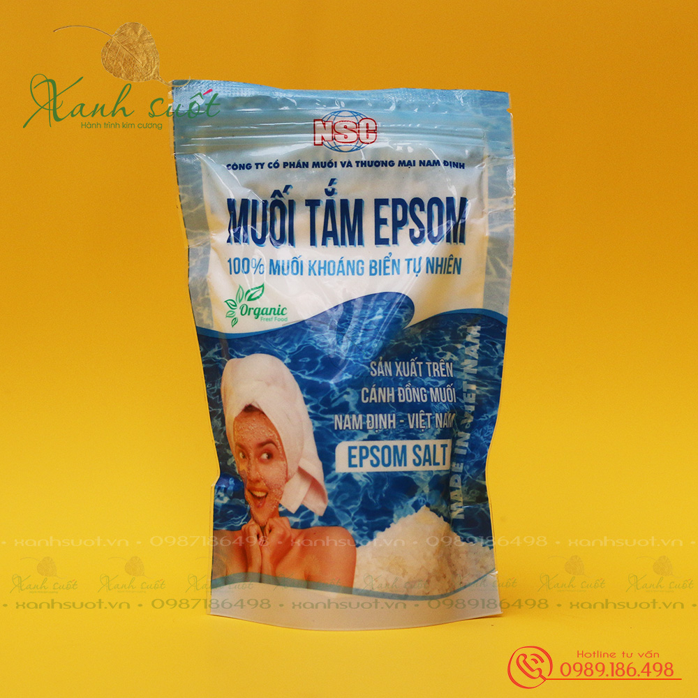 Mua MUỐI TẮM EPSOM - 100% MUỐI KHOÁNG BIỂN TỰ NHIÊN - EPSOM SALT ...