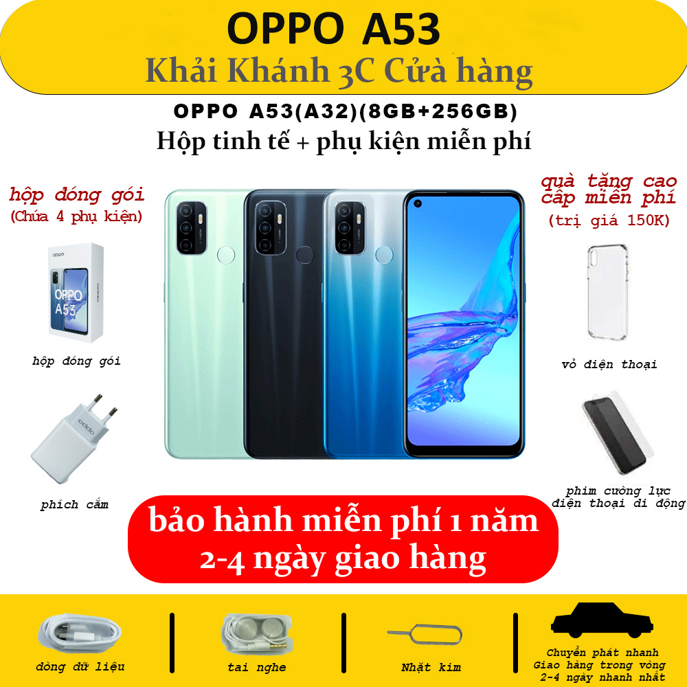 Mua điện thoại Oppo A53 2020 2sim ram 8G/256G máy Chính Hãng, cấu hình ...