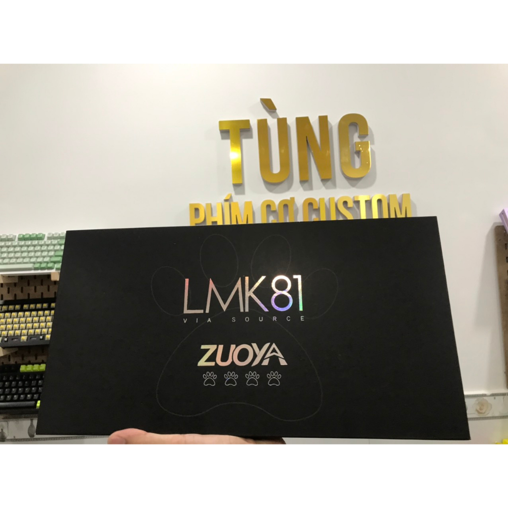 Mua KIT LMK81-KIT BÀN PHÍM CƠ LMK81 Mạch xuôi, 3 chế độ kết nối, Nhôm ...