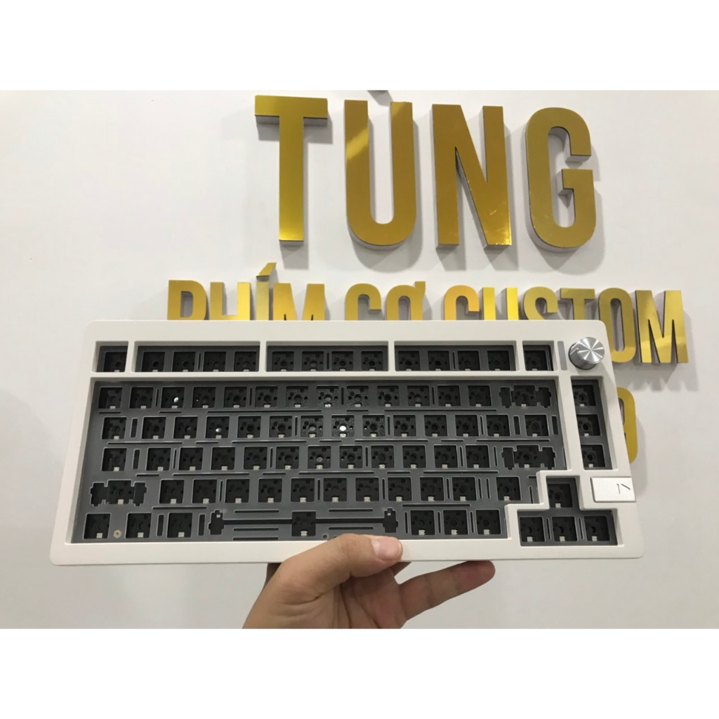 Mua KIT LMK81-KIT BÀN PHÍM CƠ LMK81 Mạch xuôi, 3 chế độ kết nối, Nhôm ...