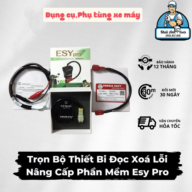 Mua Lì Xì .Trọn Bộ Thiết Bi Đọc Xoá Lỗi Nâng Cấp Phần Mềm Esy Pro |Dụng ...