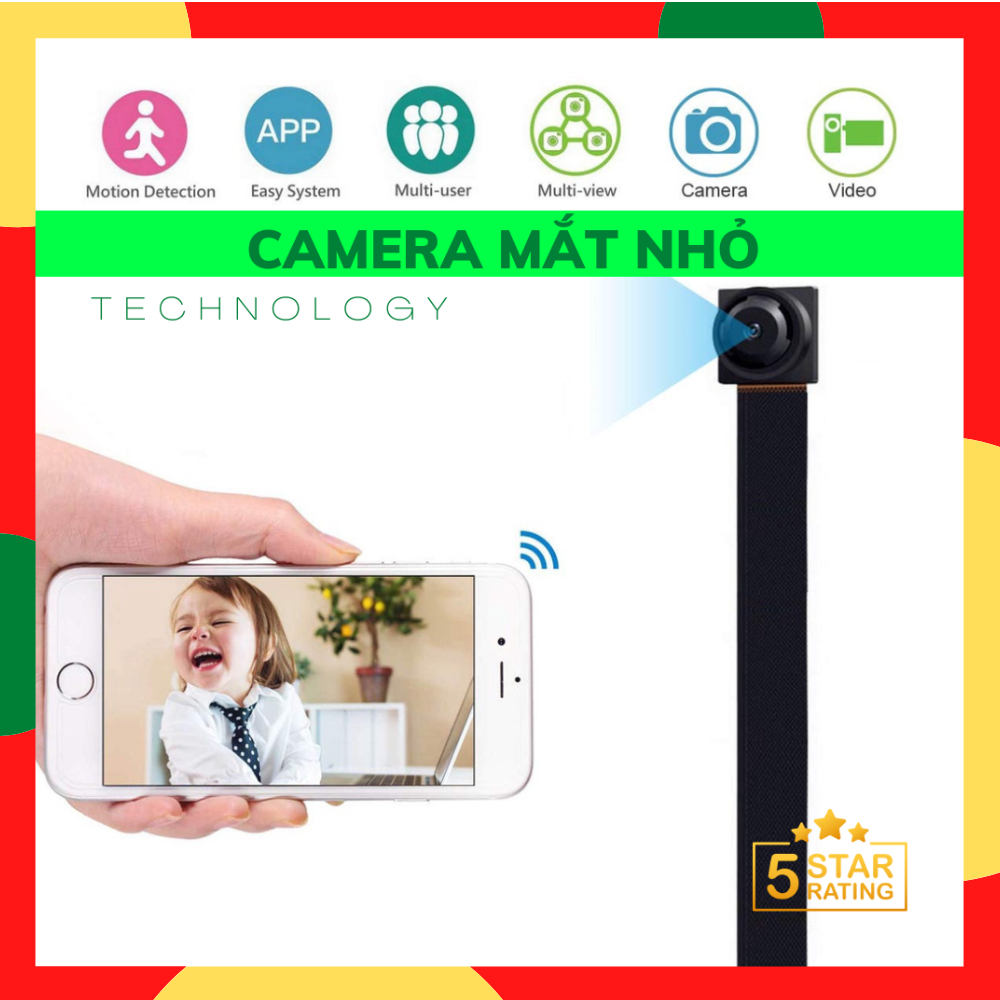 Mua Camera Mini V999 Nhỏ Gọn Wifi Thông Minh Gắn Cúc Áo Pin 4H Bản Hộp ...