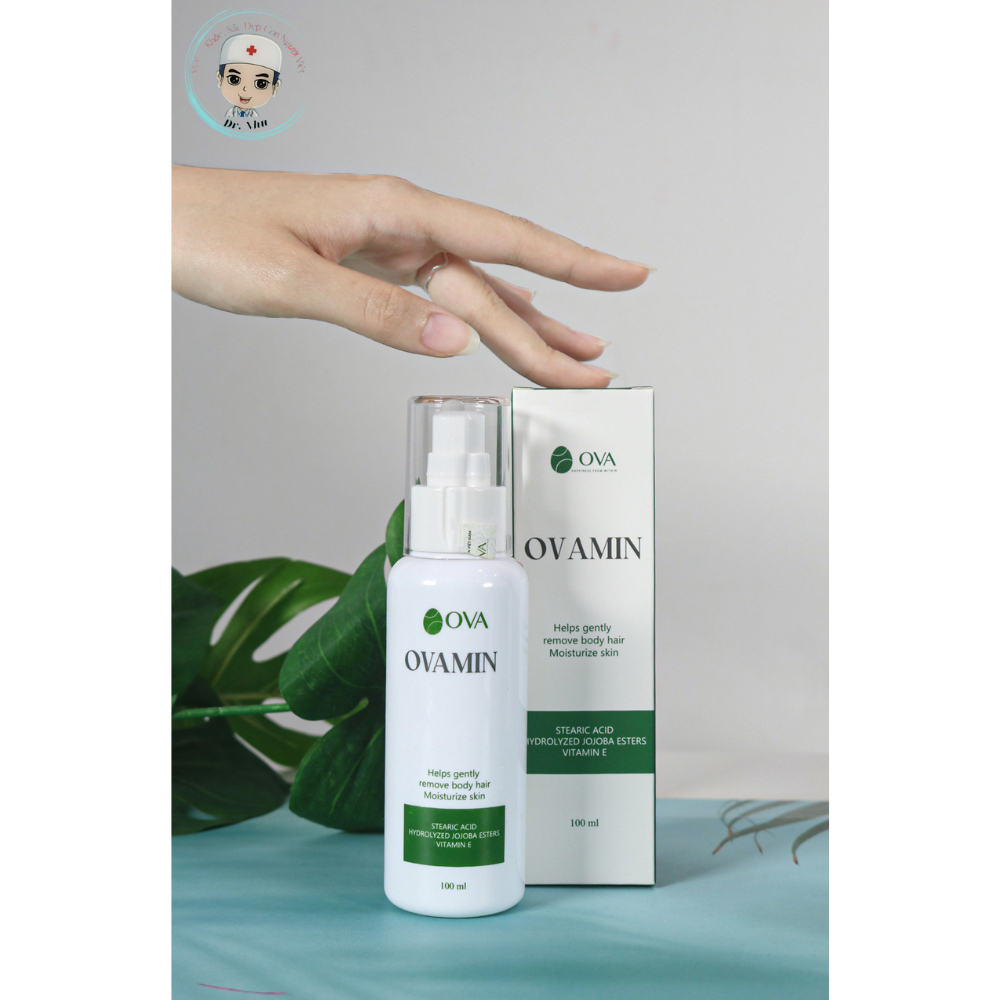 Mua Bộ Kem Tẩy Lông Và Serum Ức Chế Mọc Lông OVAMIN Chính Hãng, An Toàn ...