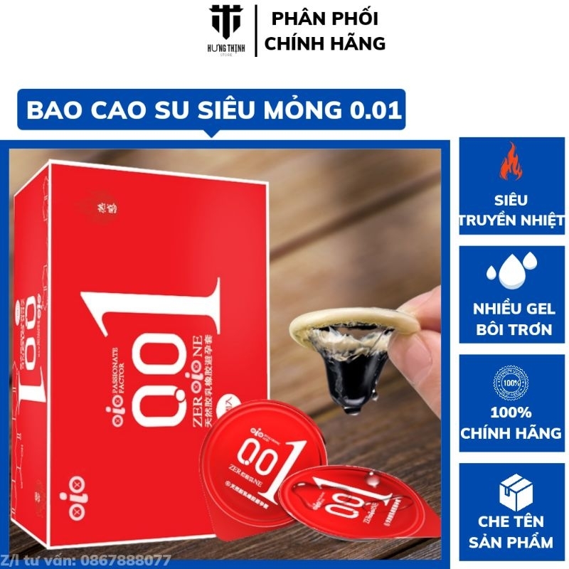 Mua Bao cao su OiO siêu mỏng 001 kéo dài thời gian bcs chống xuất tinh ...