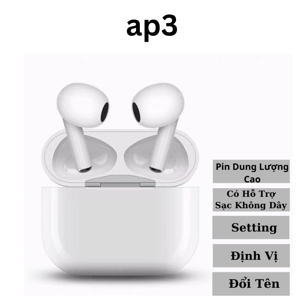 Mua Tai nghe Bluetooth AP2/AP3/AP PRO Không Dây Cao Cấp Cảm Ứng Dùng ...