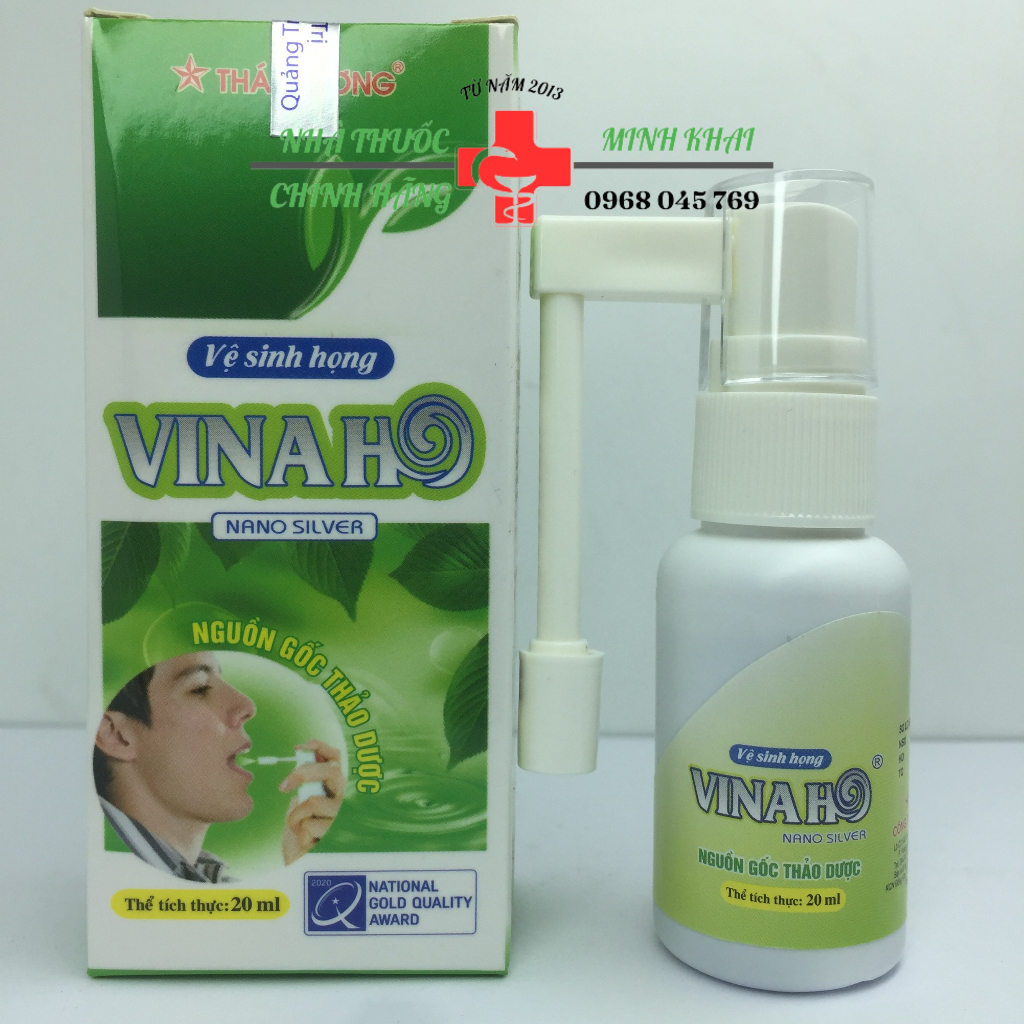 Mua Xịt họng VINAHO Sao Thái Dương 20ml - Ngăn ngừa ho, viêm họng, viêm ...