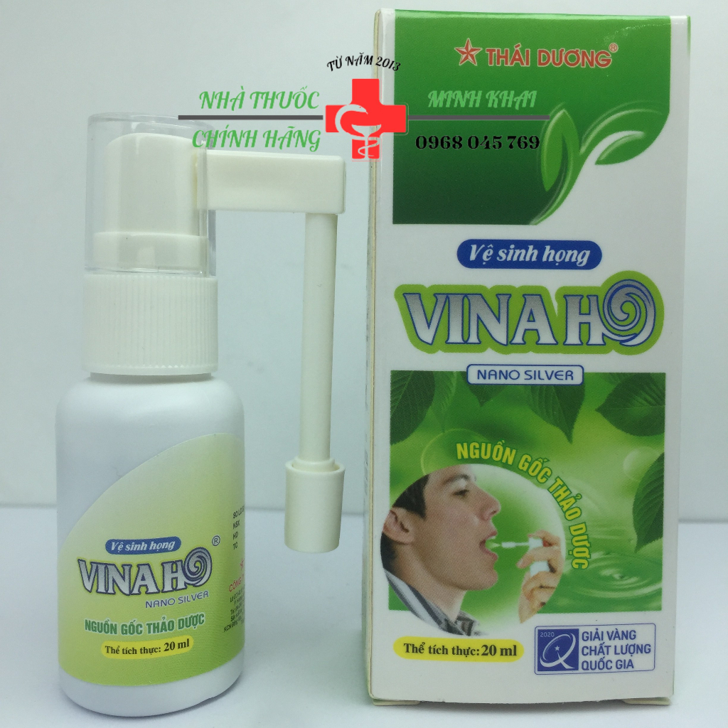 Mua Xịt họng VINAHO Sao Thái Dương 20ml - Ngăn ngừa ho, viêm họng, viêm ...