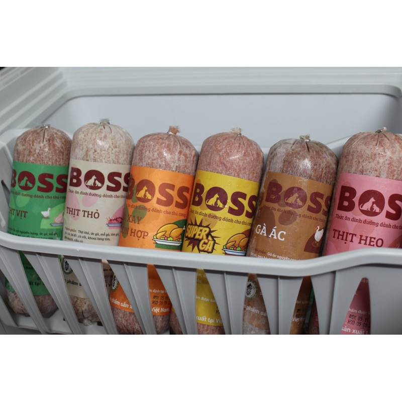 Mua RAW FOOD THỊT XAY THE BOSS CHO CHÓ MÈO 800G giá rẻ nhất | TecKi.Vn