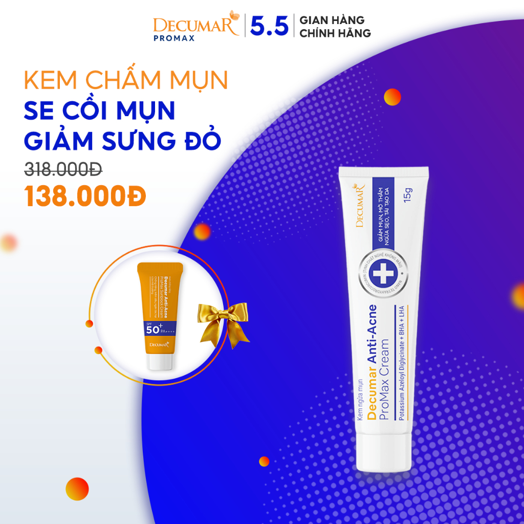 [SHOPEE OUTLET] Kem Ngừa Mụn, Mờ Thâm, Ngừa Sẹo, Tái Tạo Da Decumar ...