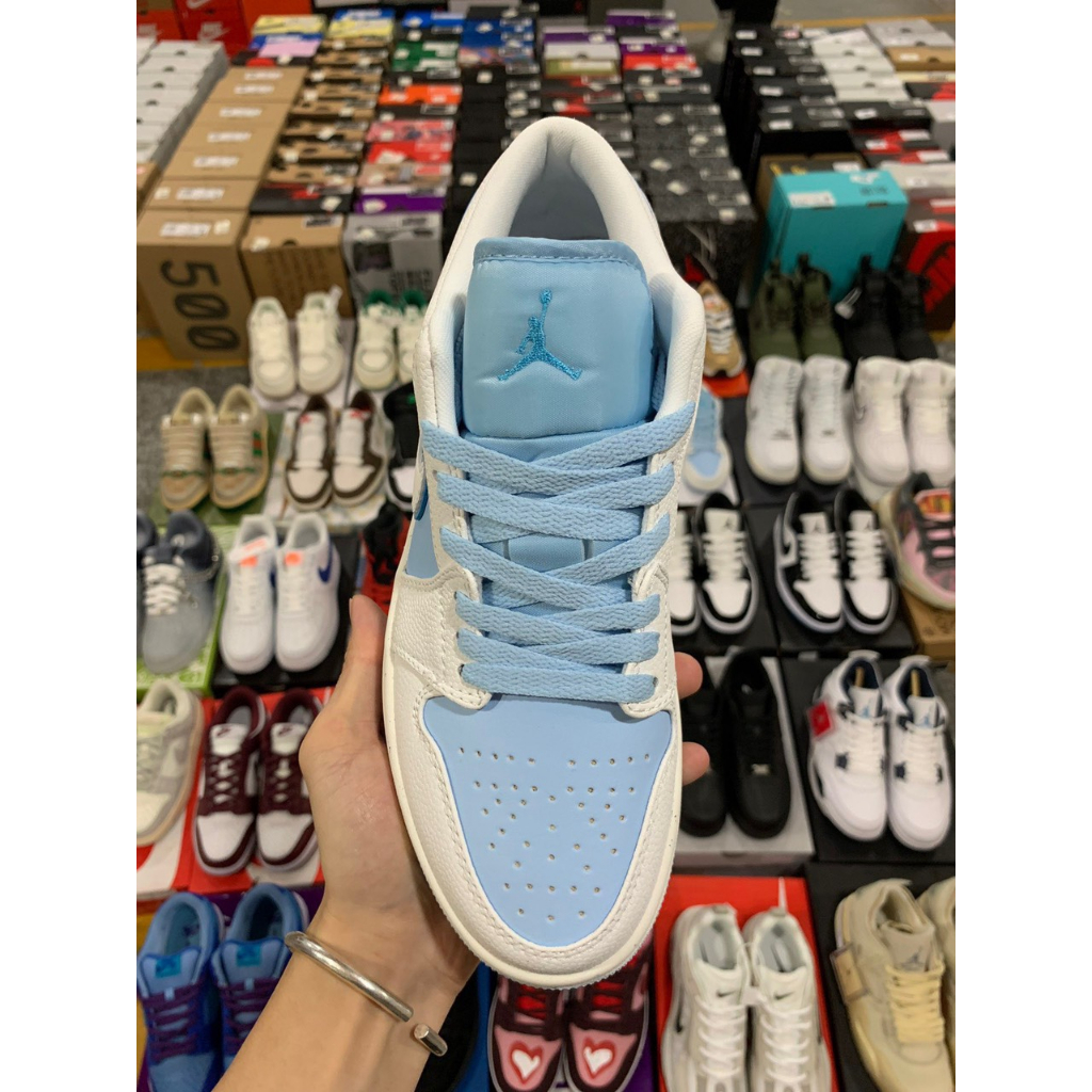 Mua Jordan 1 Low Se Reverse Ice Blue Jd Cổ Thấp Trắng Xanh biển Mới ...