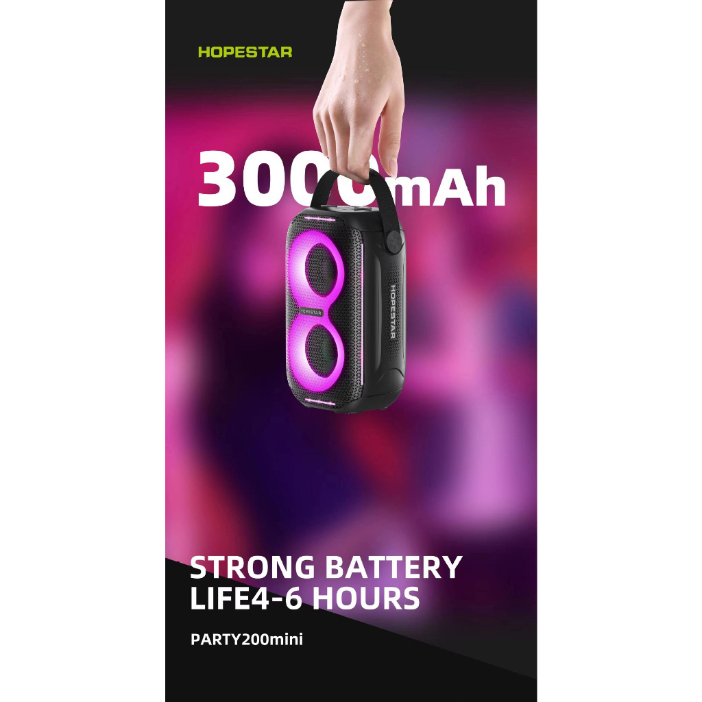 Mua Loa Bluetooth Hopestar Party 200 Mini | Công Suất 20W, Pin 3000mAh ...