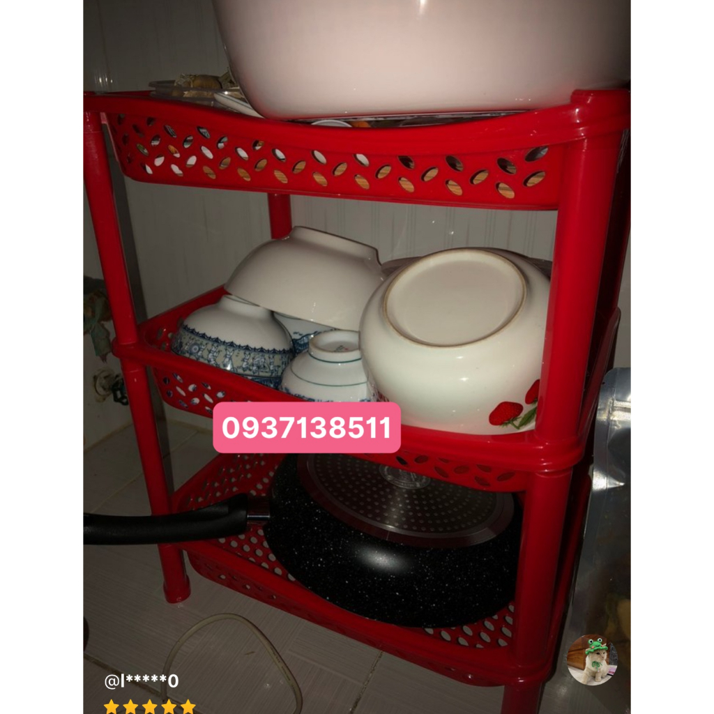 Mua (Sỉ 33) Kệ Chén Nhựa, Kệ úp chén Ly 3 Tầng Có Thể Sắp Xếp Các đồ ...