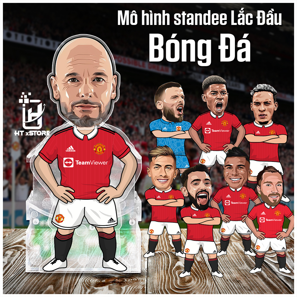 Mua Mô hình standee lắc đầu in hình cầu thủ CLB bóng đá Manchester ...
