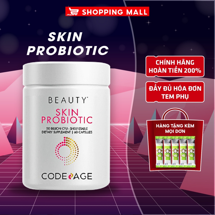 Mua Viên Uống Lợi Khuẩn Da Codeage Skin Probiotic 60 Viên - Bổ Sung 50 Tỷ Lợi Khuẩn Cho Cơ Thể ...