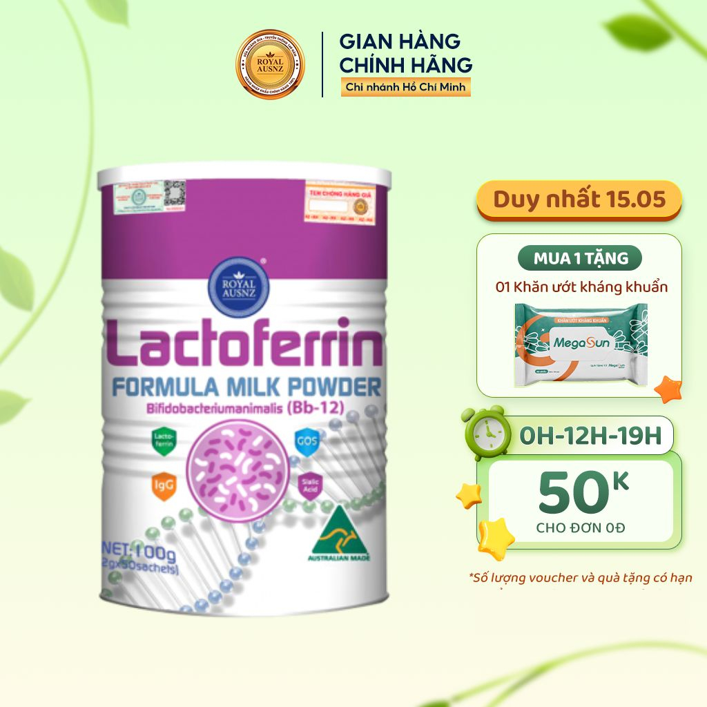Mua Sữa Bột Hoàng Gia Úc Lactoferrin Formula Milk BB-12 ROYAL AUSNZ ...