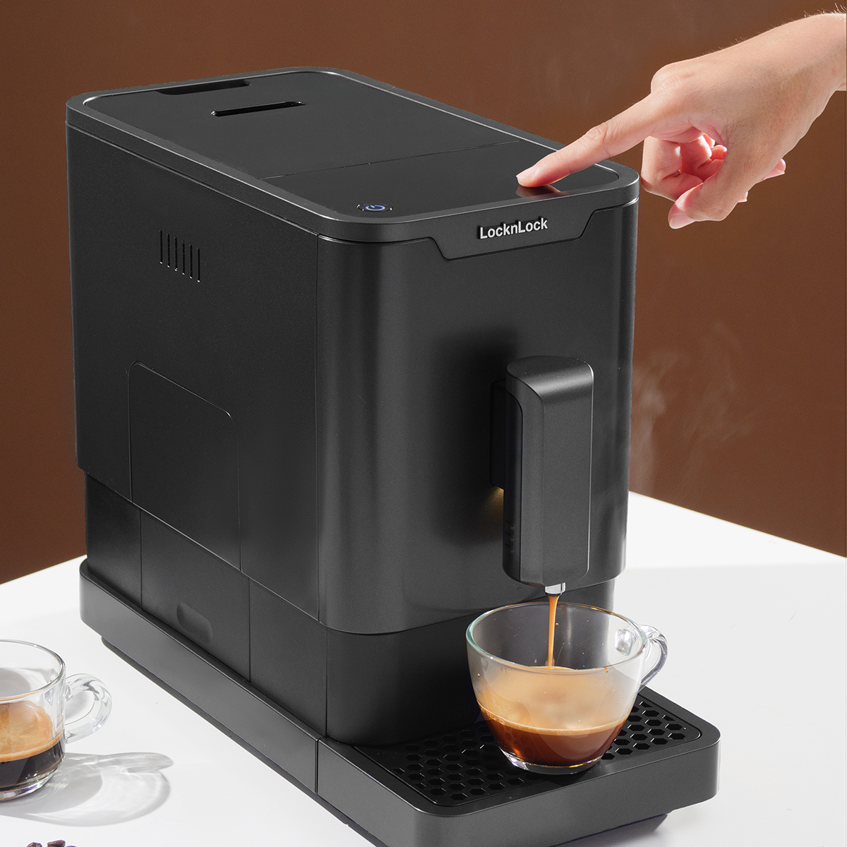 Mua Máy pha cà phê Lock&Lock Espresso Coffee Machine EJC636 2 màu 5 cấp ...