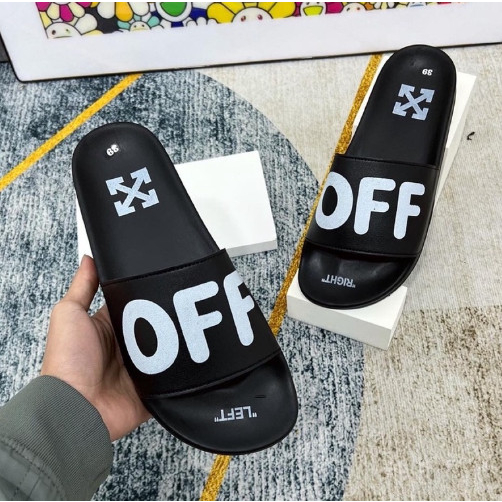 Mua Dép Chữ OFF Nam Nữ, Dép Quai Ngang Off-White Off Stamp Siêu Hót ...