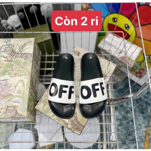 Mua Dép Chữ OFF Nam Nữ, Dép Quai Ngang Off-White Off Stamp Siêu Hót ...