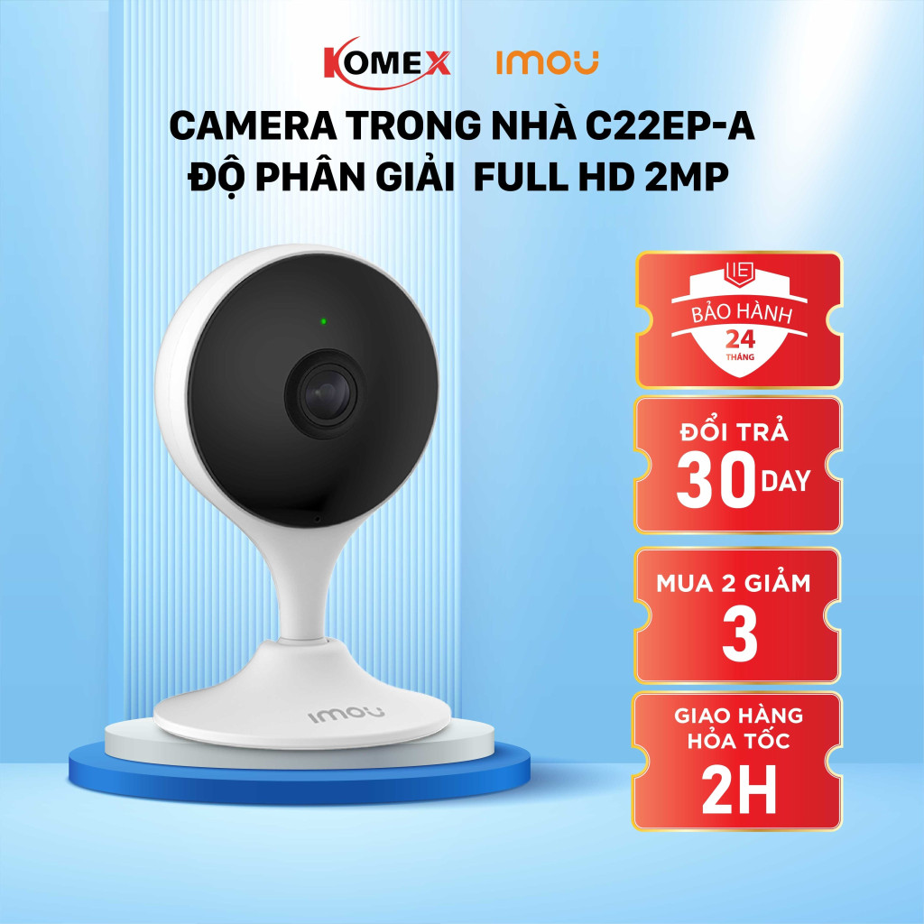 Mua Camera imou Trong Nhà C22EP Ip Wifi Full HD 1080P, Đàm thoại 2 ...