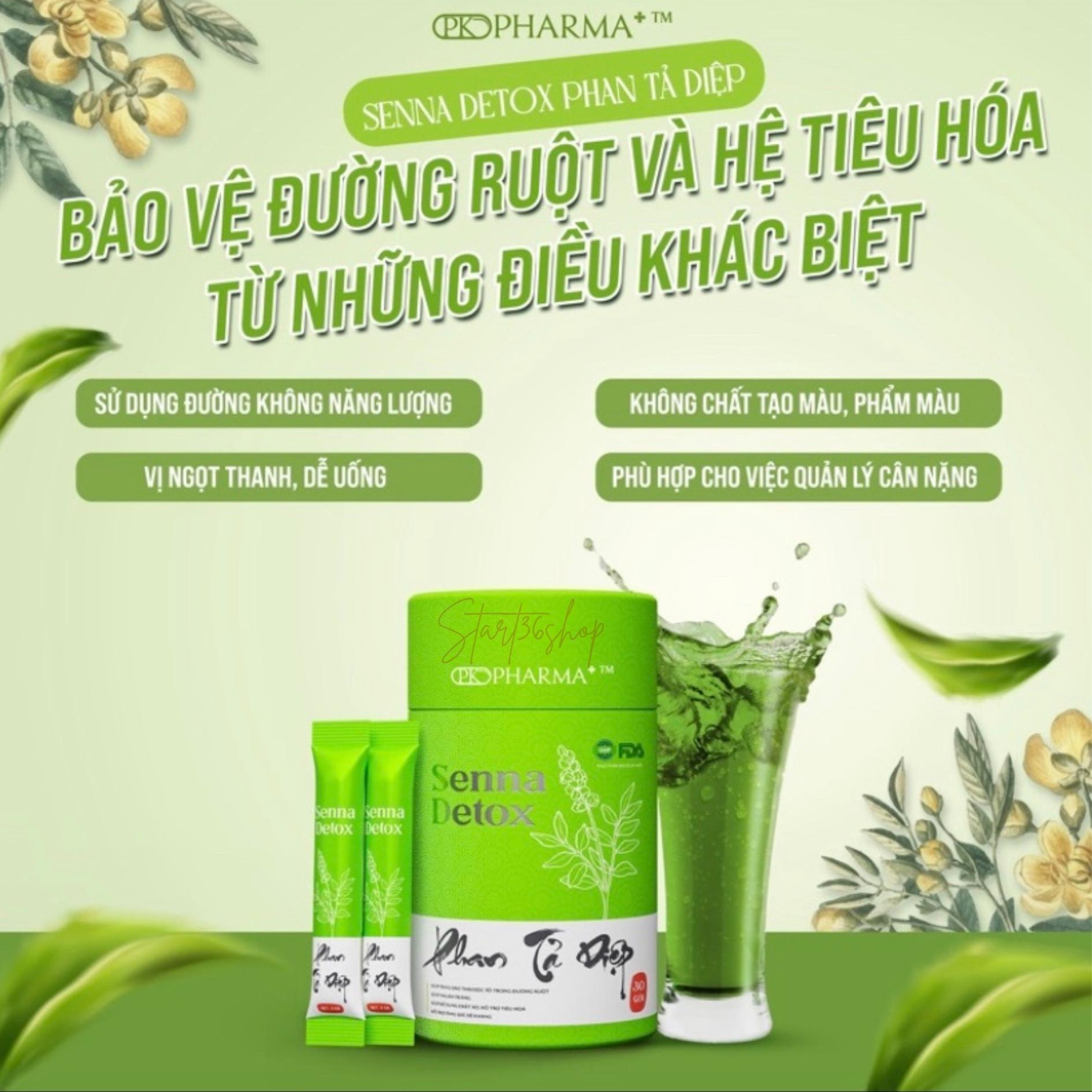 Mua Trà thải độc ruột phan tả diệp senna detox Dr Lacir bổ xung chất xơ ...