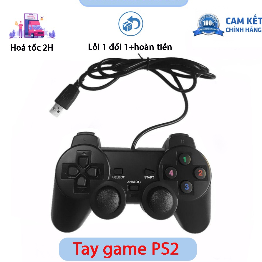 Mua Tay Cầm Chơi Game PS2 / PS3 / PS4, Chính Hãng, Kết Nối Qua Cổng USB ...