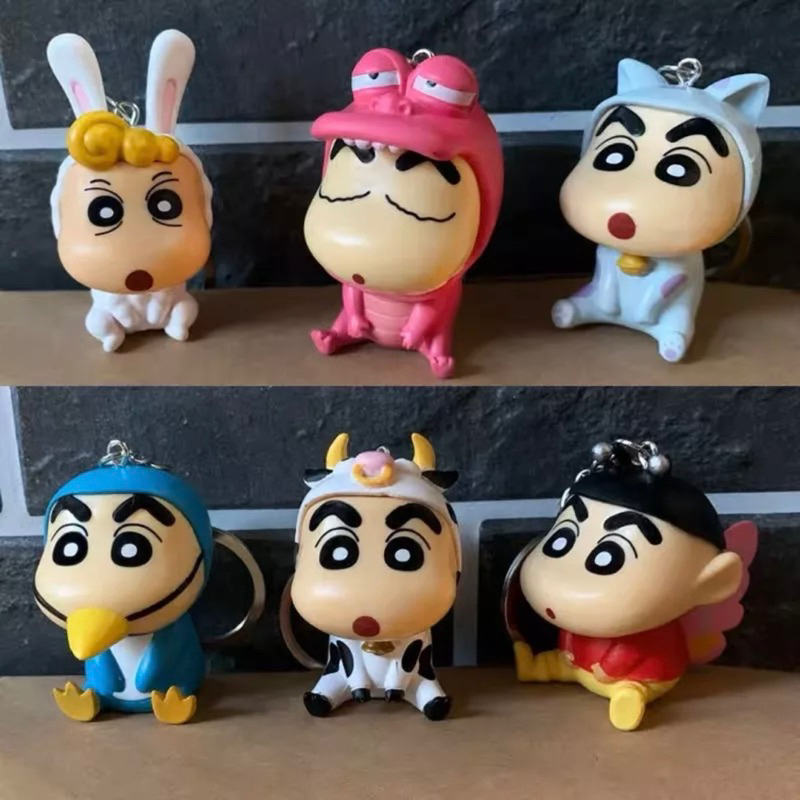 Mua Móc Khoá Mô hình Shin Cậu bé bút chì Shin Chan chibi Shinosuke 6 cm ...