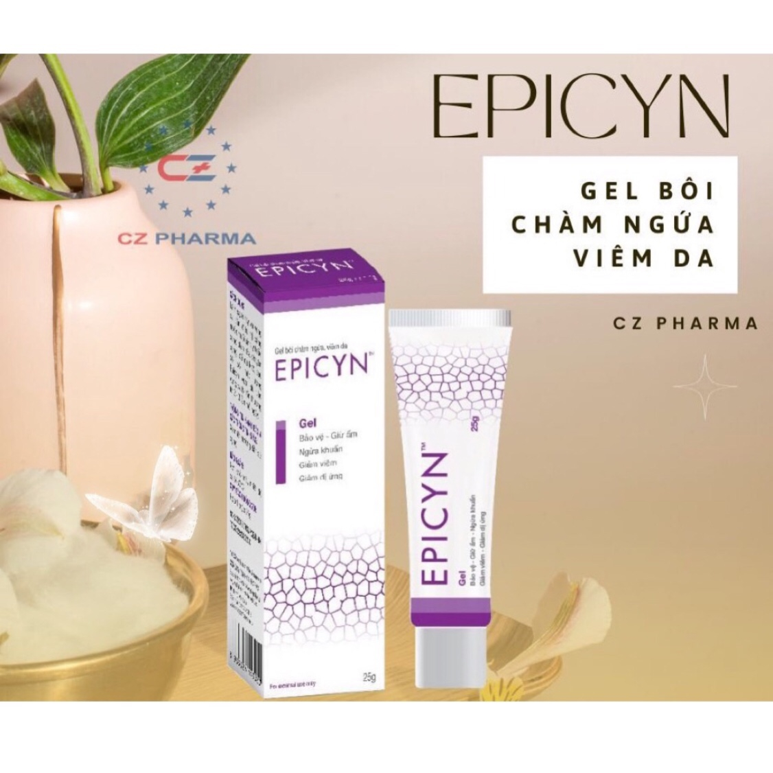 Mua EPICYN - Gel Bôi Viêm Da Cơ Địa, Chàm Ngứa, Giảm Kích Ứng, Dị Ứng ...
