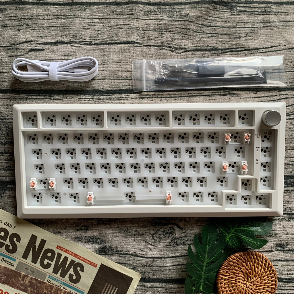 Bộ kit bàn phím cơ MMD75 3 chế độ Bluetooth 5.0/ Wireless 2.4G/ type C ...