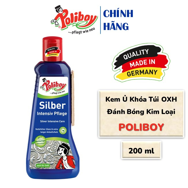 Mua Kem Ủ Khóa Túi Oxy Hóa POLIBOY Loại Bỏ Lớp Xỉn Màu Trên Khóa Túi ...
