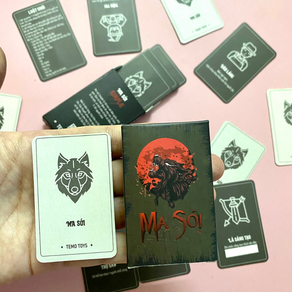 Mua Bộ bài ma sói ultimate deluxe việt hoá boardgame cho bạn bè nhiều ...