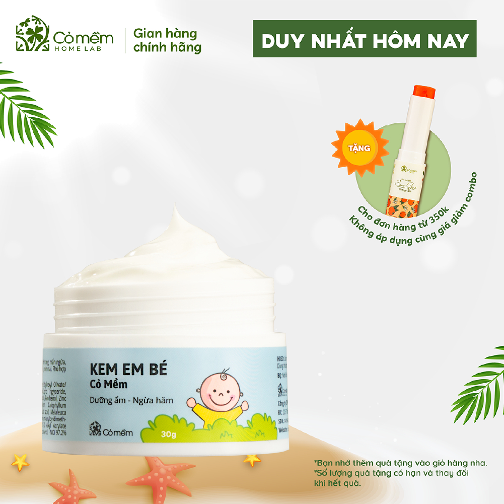 Mua Kem Em Bé Dưỡng Ẩm Ngừa Hăm Tã Chàm Sữa Làm Dịu Da Ngứa Do Côn ...